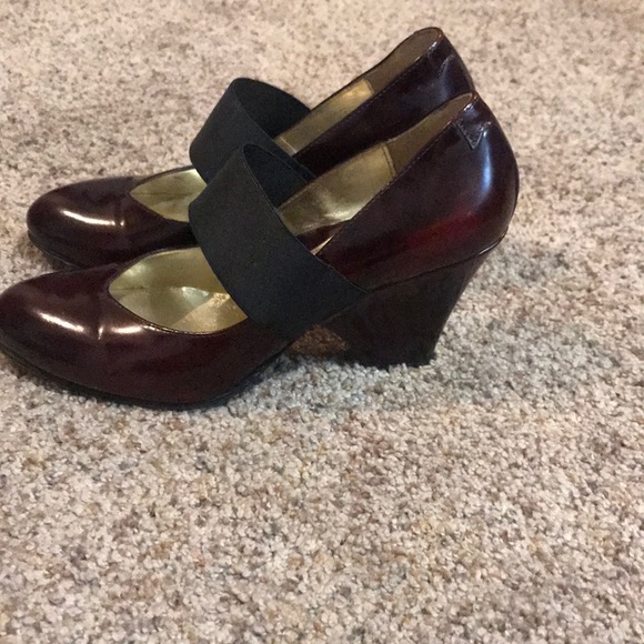 Taryn Rose | Shoes | Taryn Rose Burgundy Leather Pumps | Poshmark